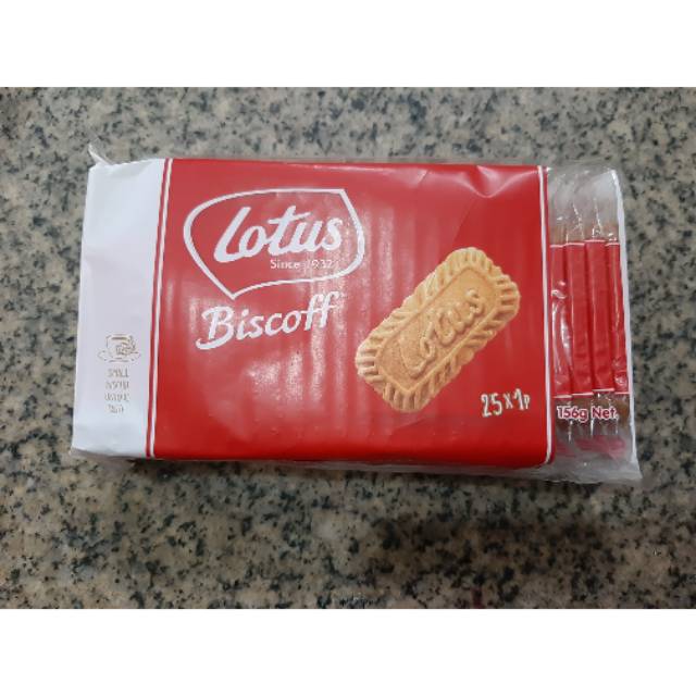 Jual Lotus Biscoff / Lotus Biscuit Caramelized isi 25 pcs 156 gr ...
