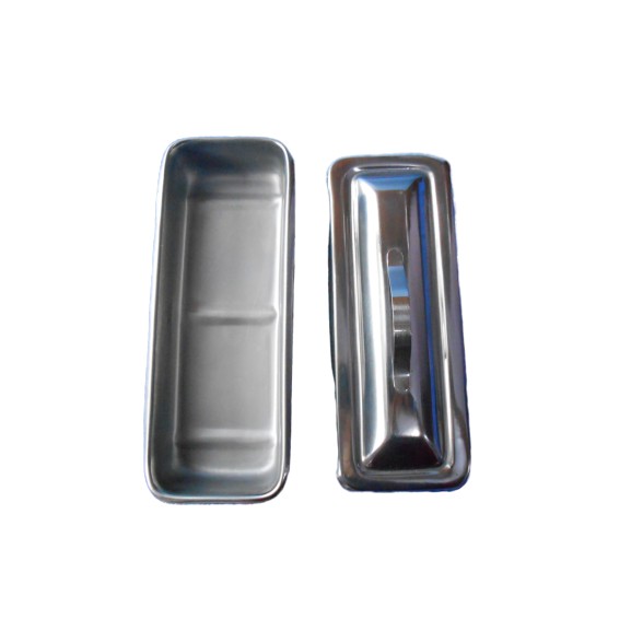 G-014 Bak Instrumen Stainless Kecil + Tutup Ukuran 21cm Bak Alat Medis ...