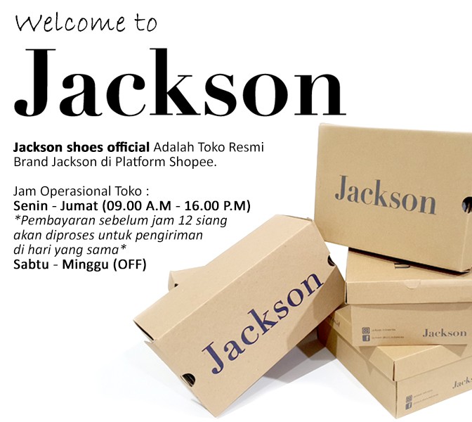 Toko Online Jackson Shoes Official Shop | Shopee Indonesia