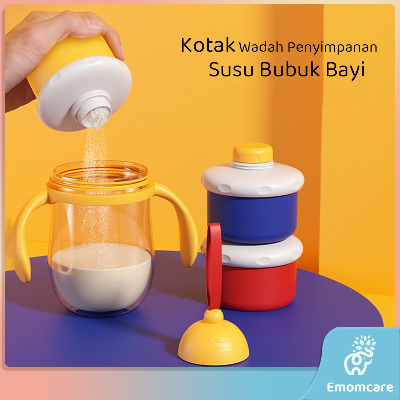 Jual Kontainer Susu Bayi Baby Milk Powder Container Dispenser Container ...