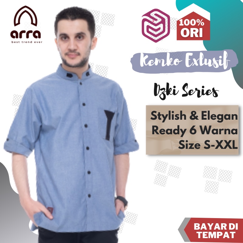 Jual Baju Kemeja Koko Kemko Pria DewasaLengan Pendek Original Arra ... Jual Baju Kemeja Koko Kemko Pria DewasaLengan Pendek Original Arra ...