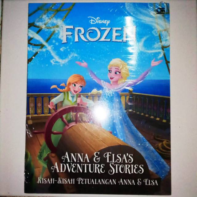 Jual Buku Cerita Anak Frozen Anna and Elsa's Adventure Stories Segel (1 ...
