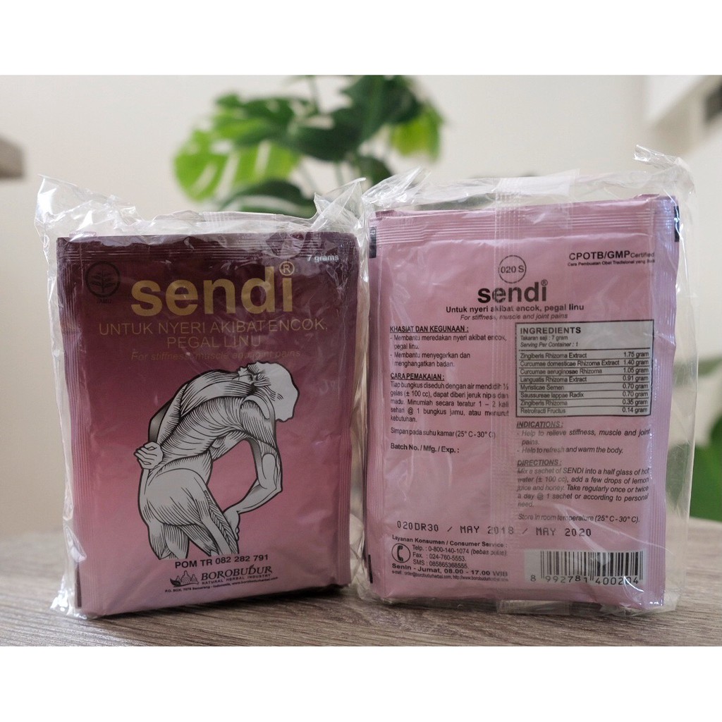Jual Jamu Serbuk Nyeri Sendi / Encok / Pegel Linu Borobudur ( Isi 10 ...