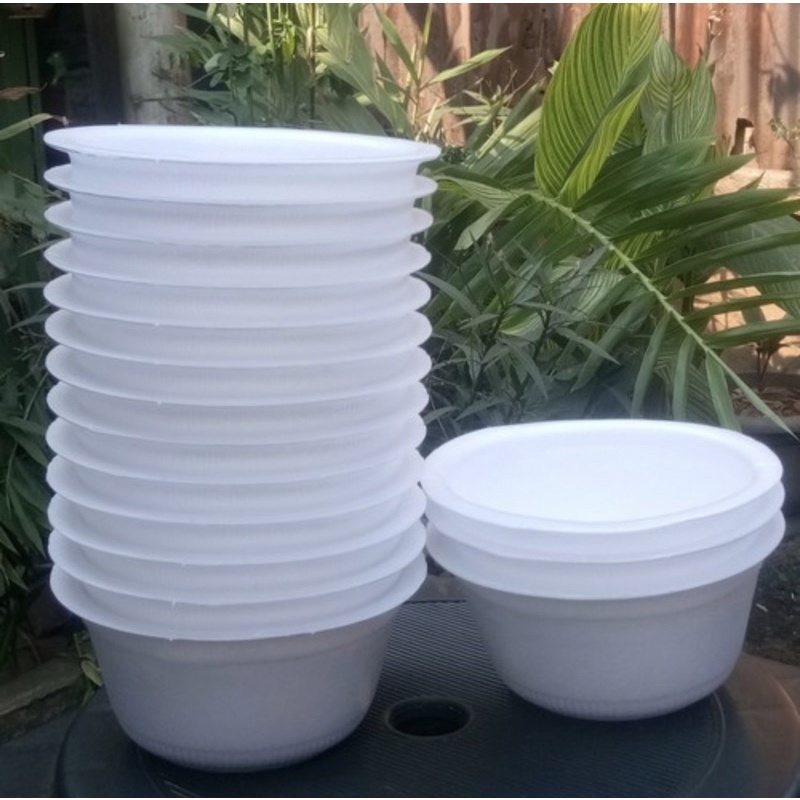 Jual Styrofoam Mangkok/Tempat buburayam/Mangkok Bubur/Mangkok Mieayam ...