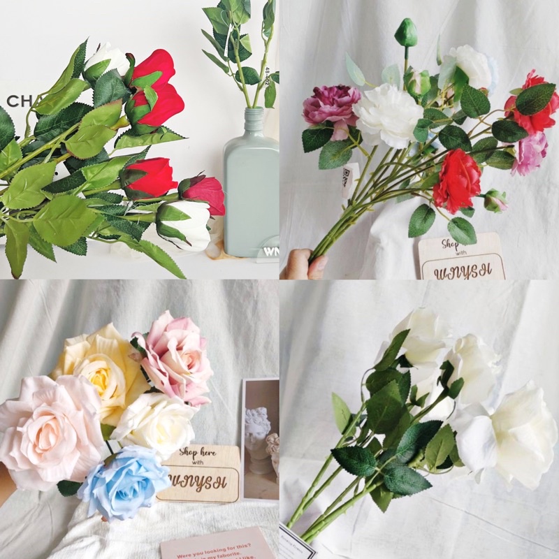 Jual All rose flower, Bunga mawar, Bunga aesthetic | Shopee Indonesia
