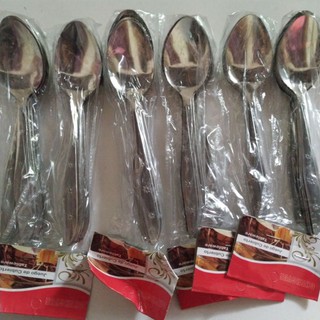 Jual [ 1 Lusin ] Sendok makan stainless murah isi 12 pcs | Shopee Indonesia