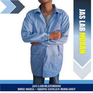 Jual Jas Lab/ Jas Laboratorium/ Baju Praktikum Lengan Panjang Warna ...