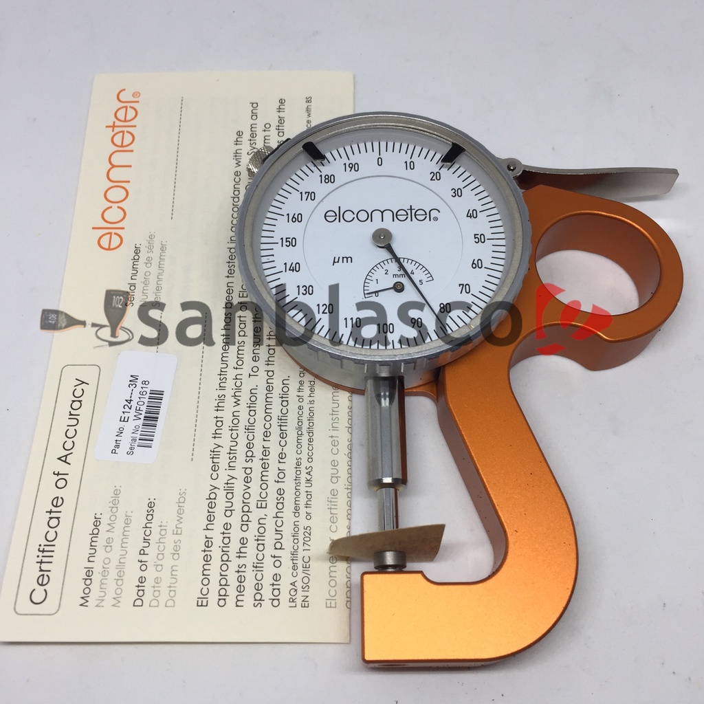 Jual Elcometer 124 Dial Thickness Gauge E124---3M | Shopee Indonesia