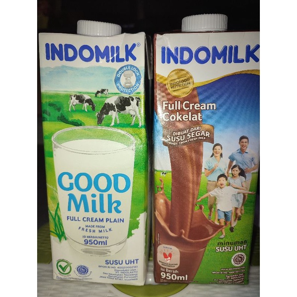 Jual INDOMILK SUSU UHT 1 LITER | Shopee Indonesia