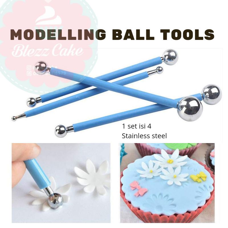Jual Tools set modelling ball alat fondant | Shopee Indonesia