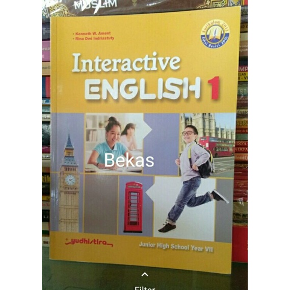 Jual Interactive English SMP Kelas 7 VII Penerbit Yudhistira | Shopee Indonesia