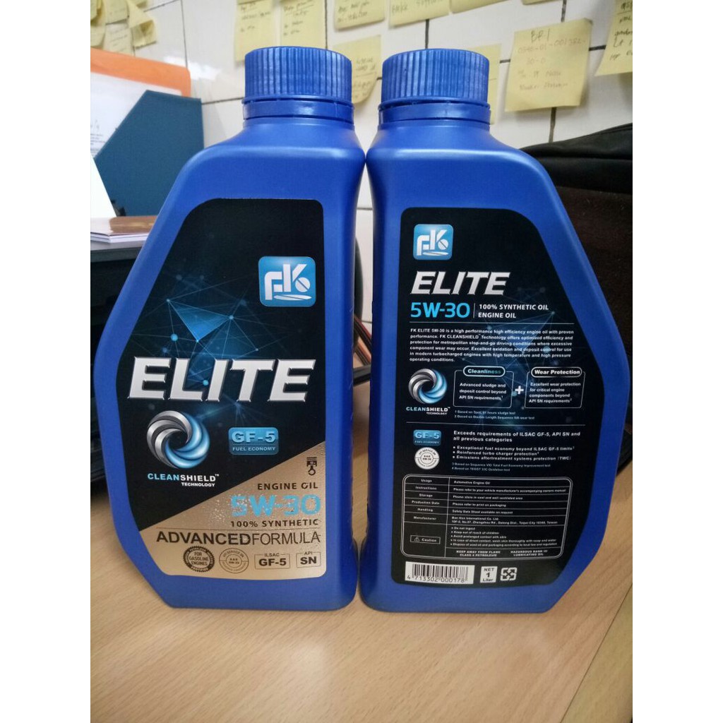Jual Oli FK Elite 5w30 Full synthetic ORIGINAL 1 Liter | Shopee Indonesia