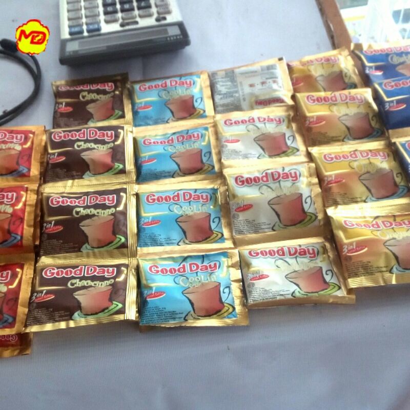 Jual Kopi Good Day All Varian Renceng 10 sachet | Shopee Indonesia