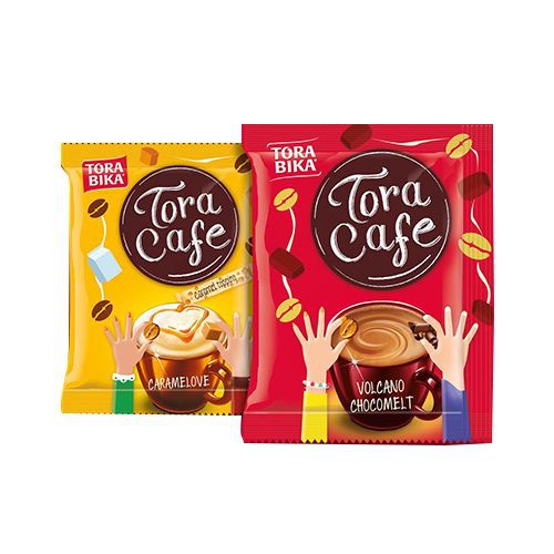 Jual Tora Cafe - Volcano Chocomelt & Caramelove - 1 Renceng 10x26,5gr ...