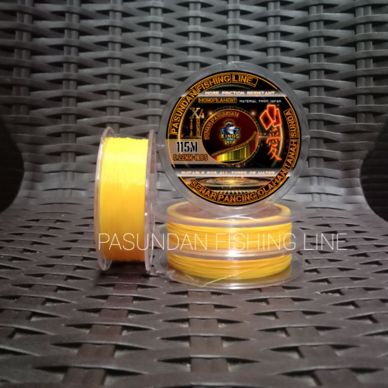 Jual SENAR PANCING PASUNDAN WARNA SUNKIST, PANJANG 100M+15M(115M) SENAR ...