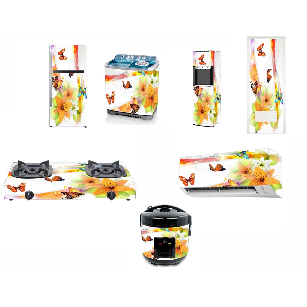 Jual Sticker dekorasi sticker Nature 008 , sticker kulkas sticker mesin ...