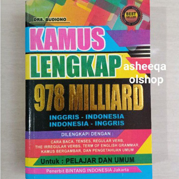 Jual Buku Kamus Lengkap Inggris - indonesia Untuk Pelajar Dan Umum ... Jual Buku Kamus Lengkap Inggris - indonesia Untuk Pelajar Dan Umum ...