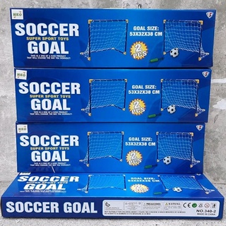 Jual Mainan Edukasi Gawang 2 in 1 Sepakbola - Set Mini Soccer Bola ...