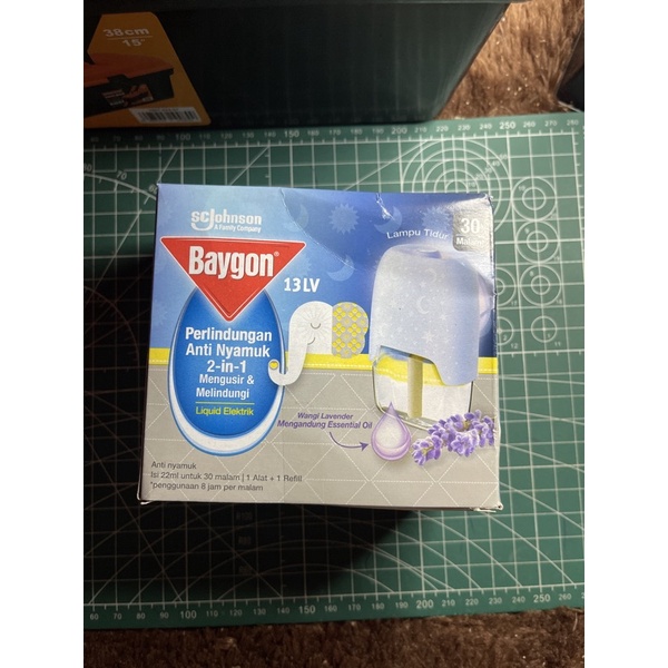 Jual baygon liquid elektrik lavender starter pack 22ml (1 alat + 1 ...