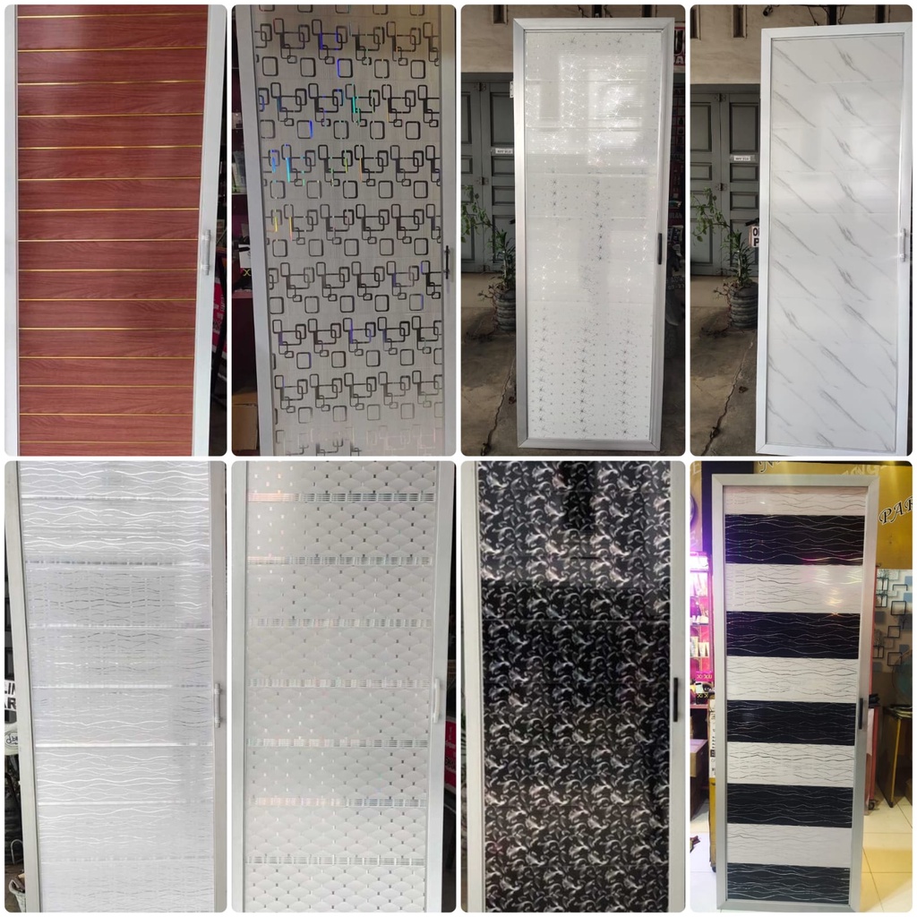 Jual Pintu Kamar Mandi PVC Alumunium Terbaru Pintu Sliding Pintu Geser ...