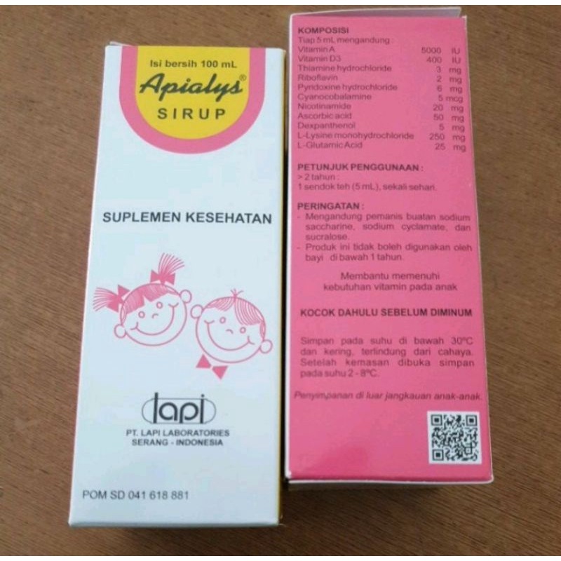 Jual Apialys Sirup 100 mL | Shopee Indonesia