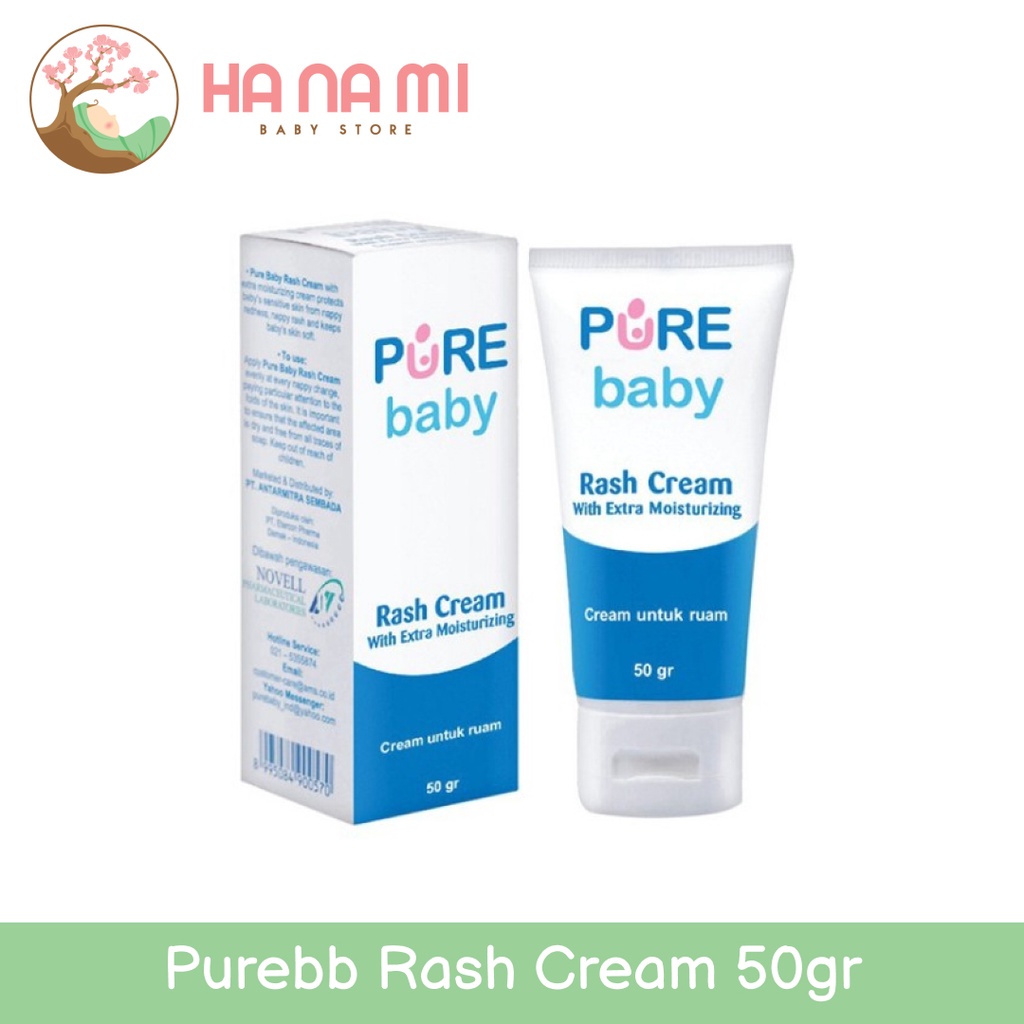 Jual Purebb Rash Cream 50gr | Krim Ruam Bayi | Shopee Indonesia