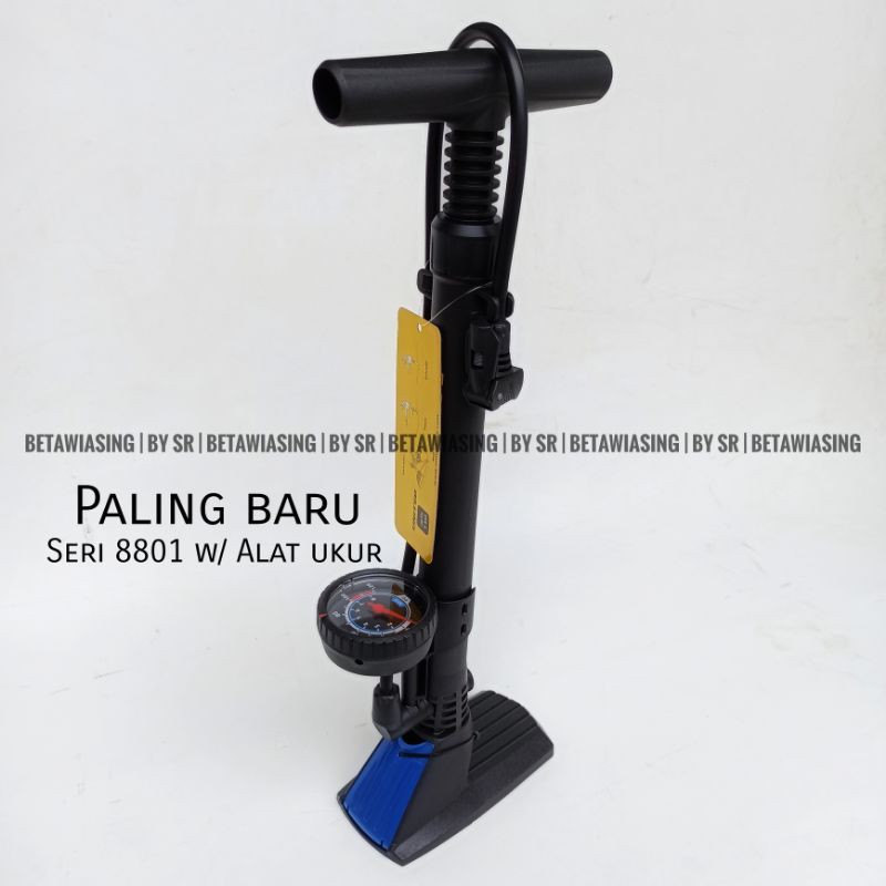 Jual Pompa Sepeda - Motor - Bola Pompa UNITED PM8801 Floor Pump Pompa ...