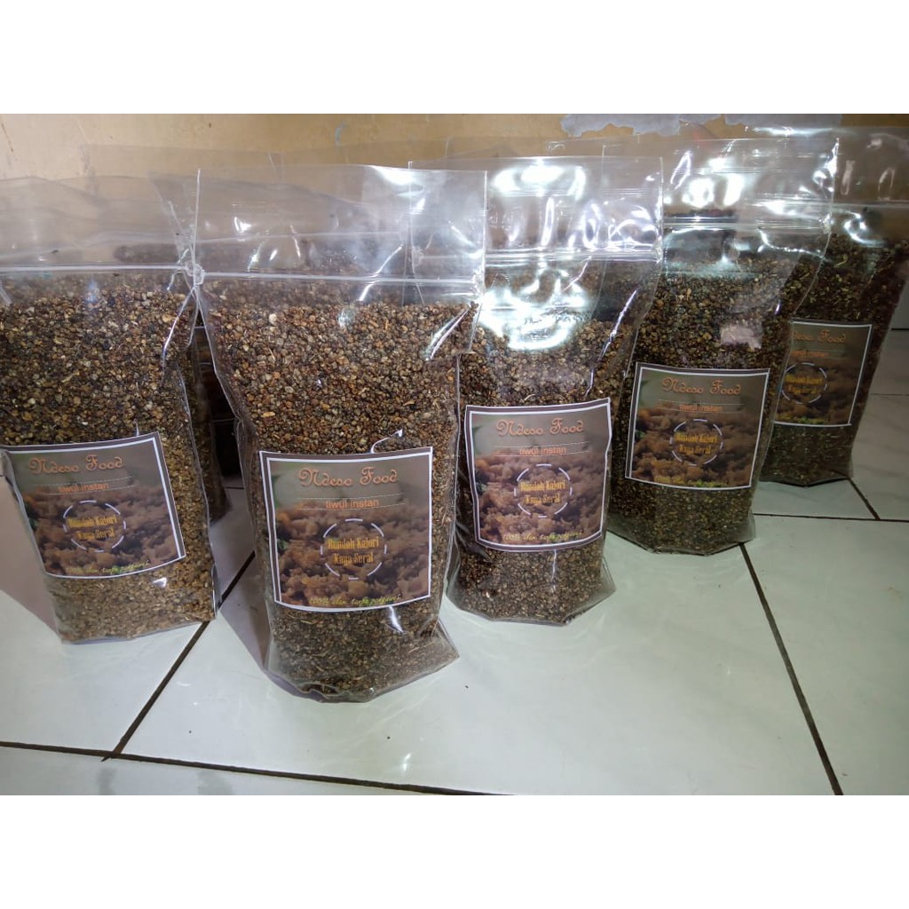 Jual Nasi Tiwul Nasi Singkong Sego Tiwul 1200gram | Shopee Indonesia