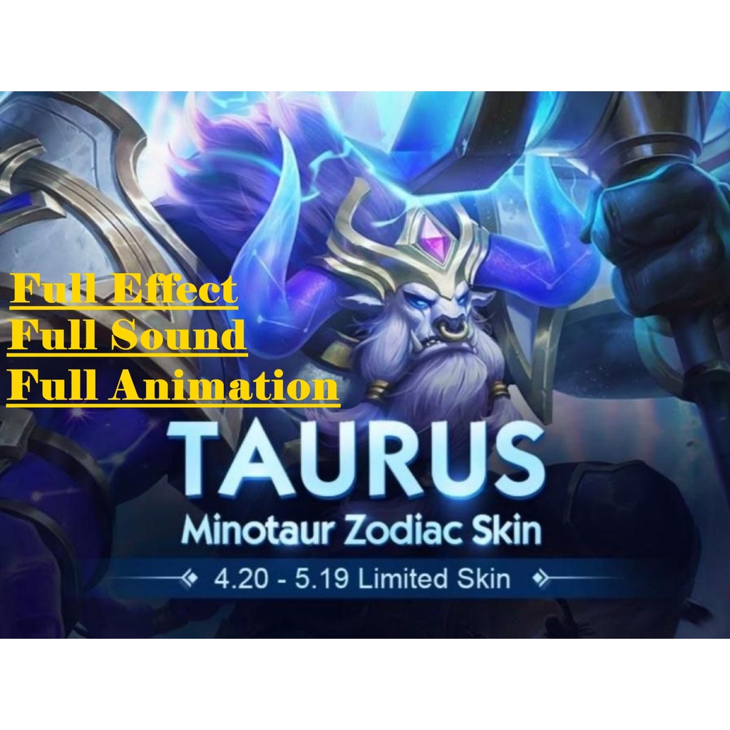 Jual Script Skin Zodiac Minotaur Taurus - Mobile Legends | Shopee Indonesia