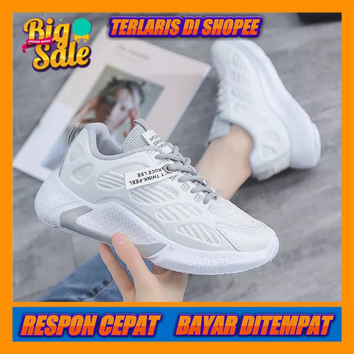 SEPATU SNEAKERS WANITA IMPORT SEPATU SNEAKER CEWEK OLAHRAGA SANTAI LARI ...