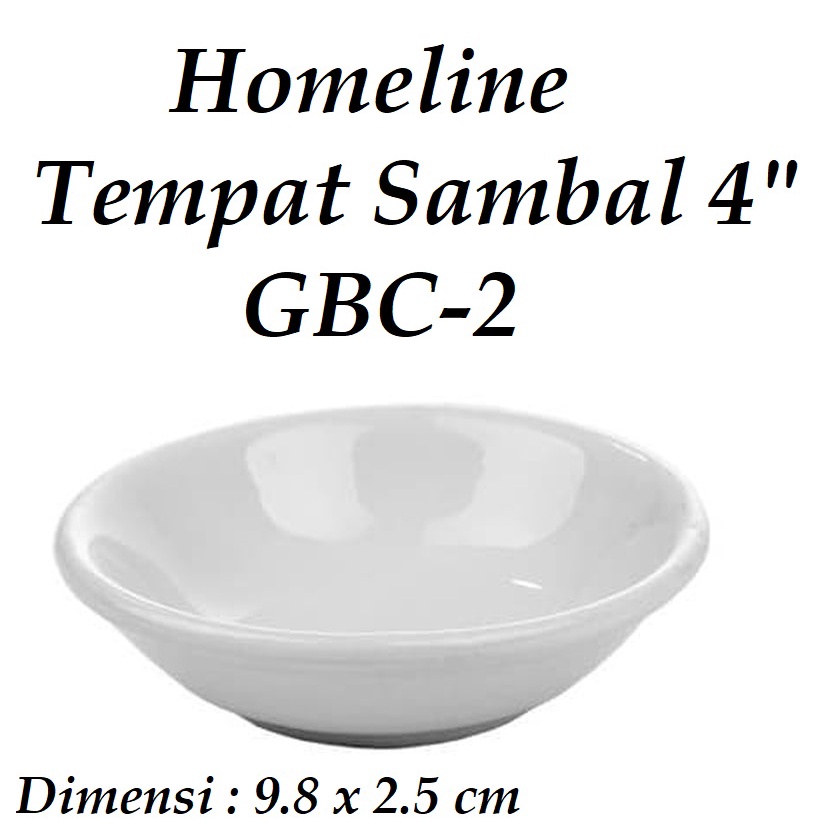 Jual Homeline Tempat Sambal 4 inch Keramik GBC-2 | Shopee Indonesia