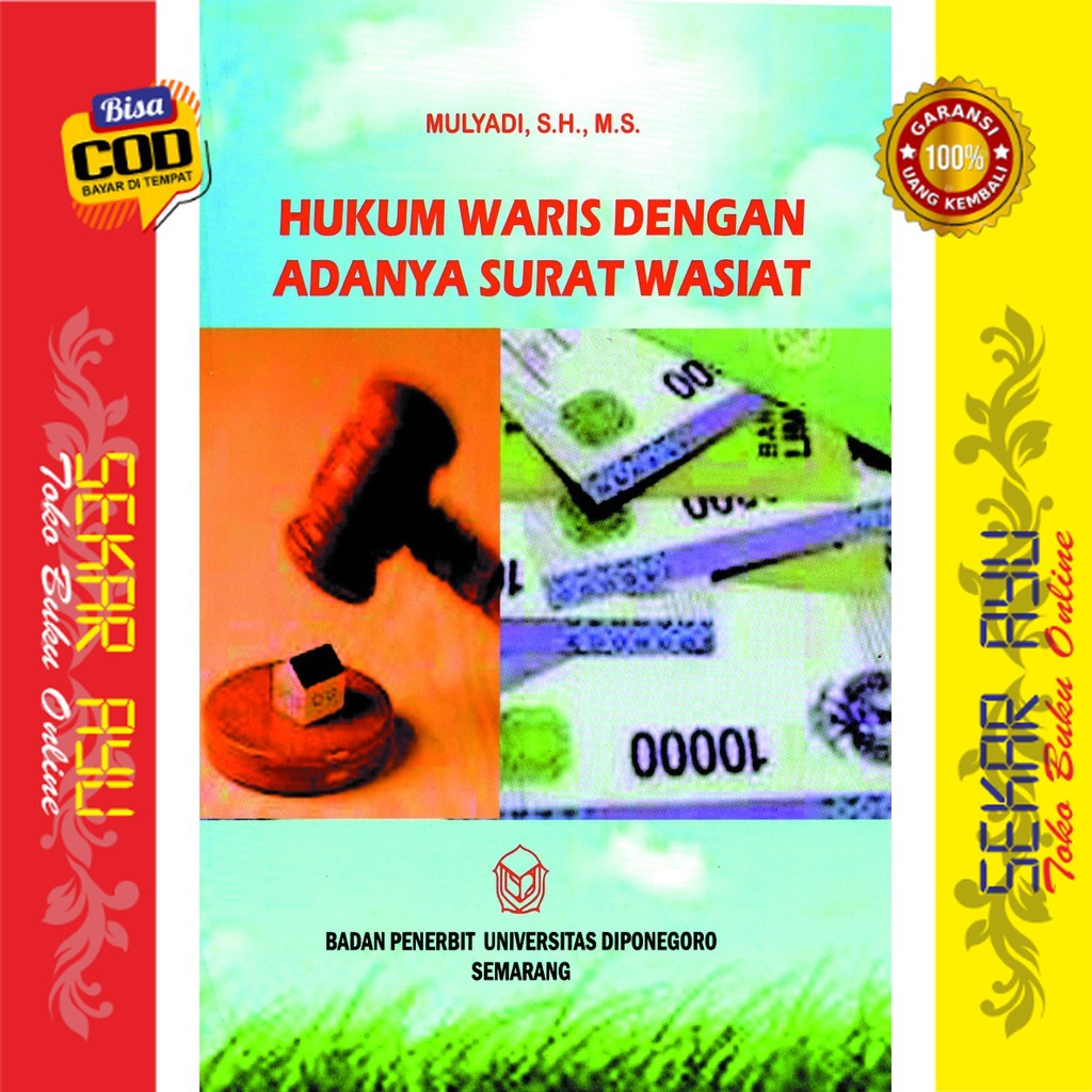 Jual Buku Hukum Waris Dengan Adanya Surat Wasiat Mulyadi | Shopee Indonesia