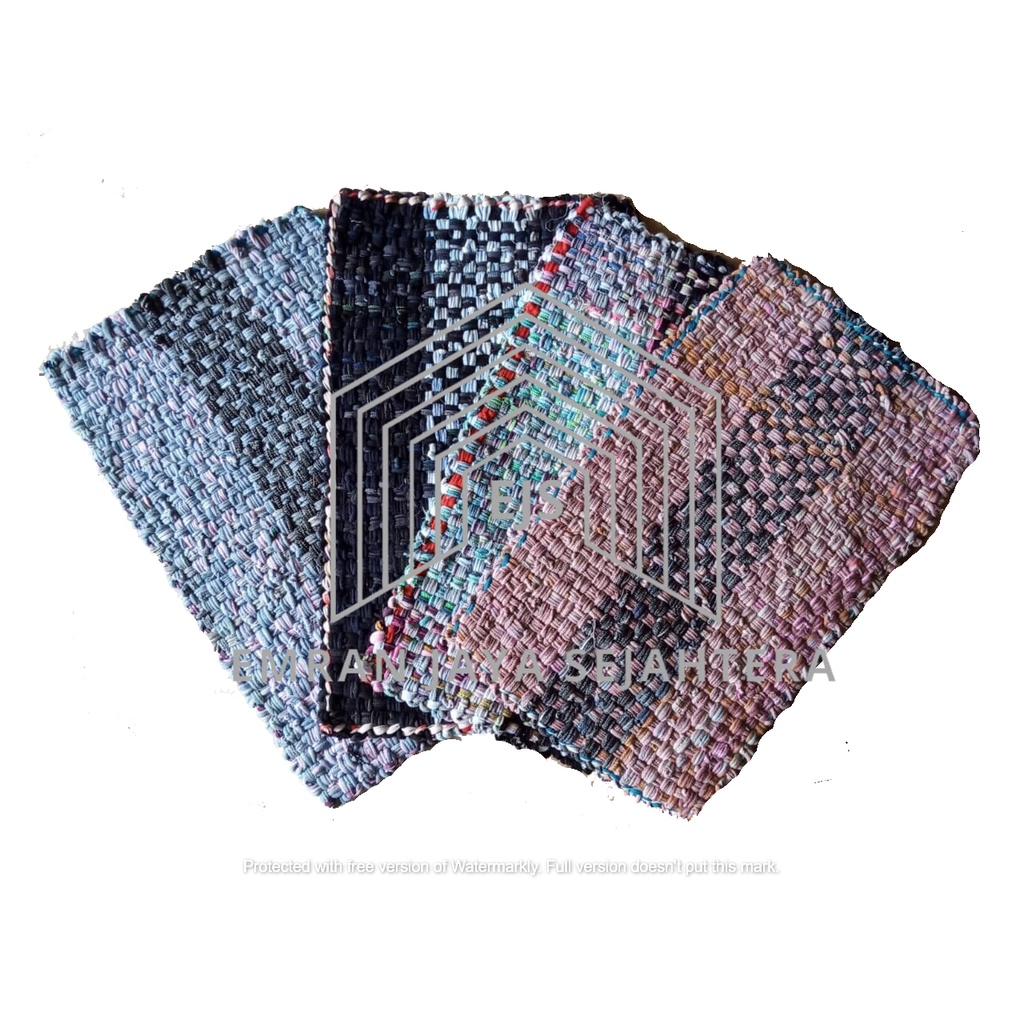 Jual Keset Motif Anyam / Keset Kaki / Keset Kamar Mandi / Keset Dapur ...