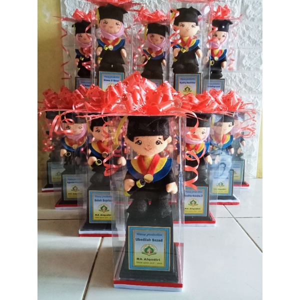 Jual maskot wisuda boneka wisuda piala boneka wisuda | Shopee Indonesia