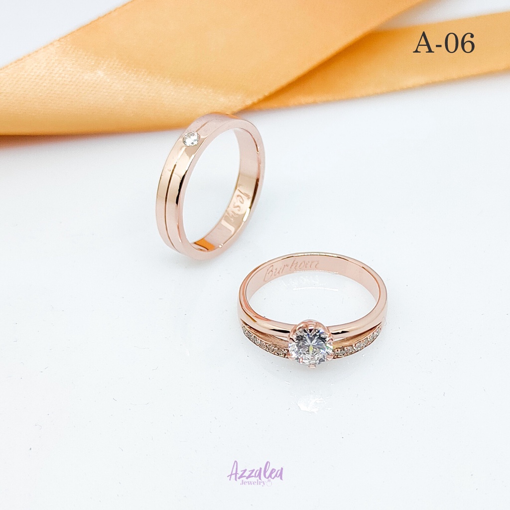 Jual CINCIN NIKAH PERAK CINCIN TUNANGAN CINCIN COUPLE | Shopee Indonesia