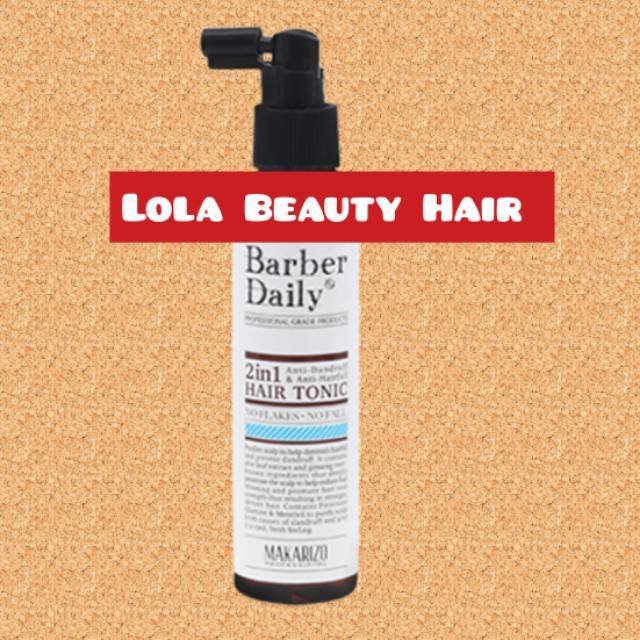 Makarizo Barber Daily Hair Tonic 2 in 1 | Shopee Indonesia