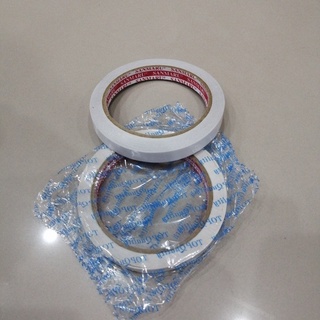 Jual double dobel dabel doble tape double tip warna putih kecil ukuran ...