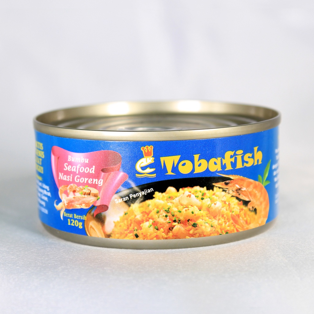 Jual Tobafish Tuna kaleng Bumbu Nasi Goreng Seafood / Tuna Can Seafood ...