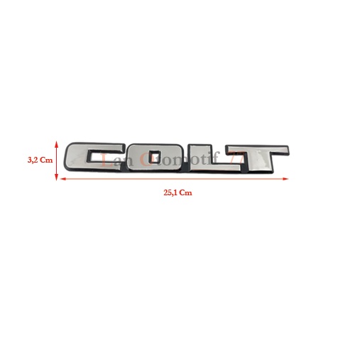 Jual Emblem Logo Mobil Tulisan COLT | Shopee Indonesia