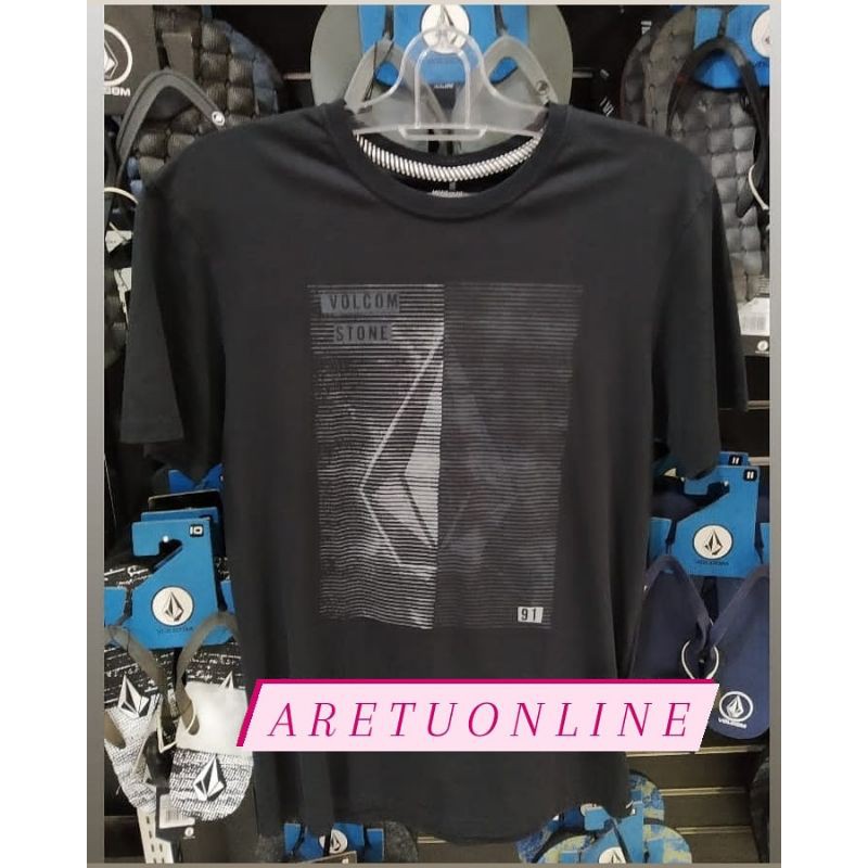 Jual volcom/baju/black/logo/ORIGINAL | Shopee Indonesia