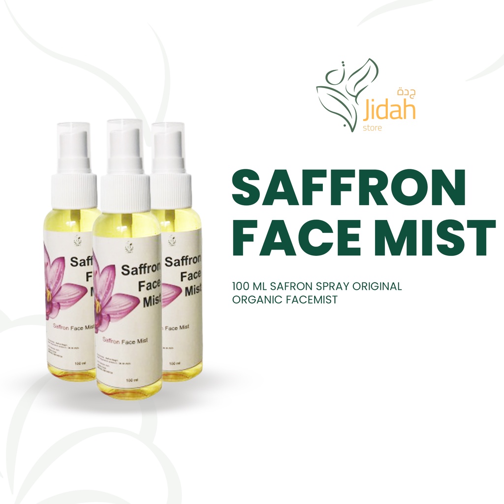 Jual Saffron Face Mist 100 ml Safron Spray Original Organic Facemist ...