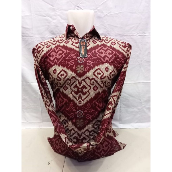 Jual Batik Pria Katun Premis Lapis Furing | Shopee Indonesia