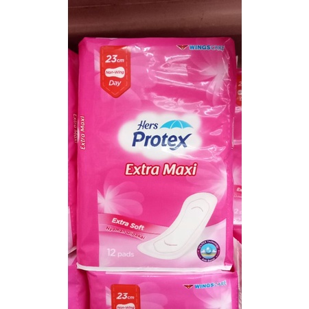 Jual Hers Protex Extra Maxi Day 12 pads non wing | Shopee Indonesia