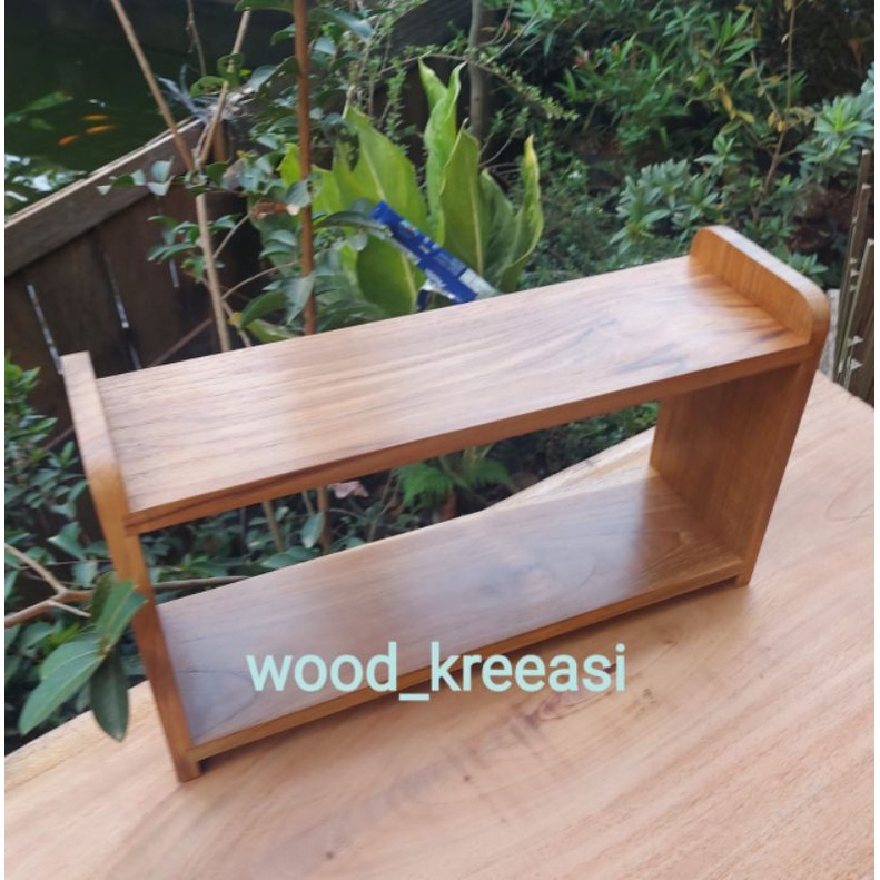 Jual rak kayu jati solid | Shopee Indonesia
