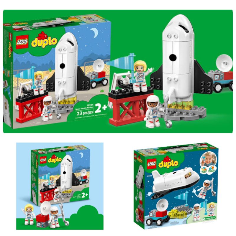 Jual LEGO 10944 DUPLO SPACE SHUTTLE ROCKET MISSION 3+ 23 PC ORIGINAL ...