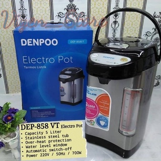 Jual DENPOO TERMOS AIR PANAS LISTRIK DEP858 5LITER ELEKTRIK KETTLE ...