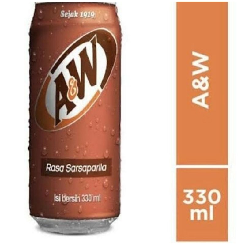 Jual AW SARSI | A&W ROOTBEER | A&W SARSAPARILLA | A&W SARSI | AW ROOT ...