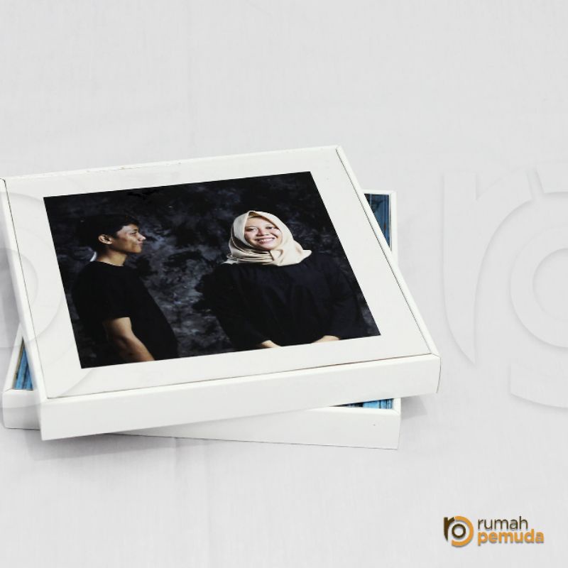 Jual Paket Cetak 20x20 cm Laminasi Frame Foto Blok / Photo Block Satuan ...