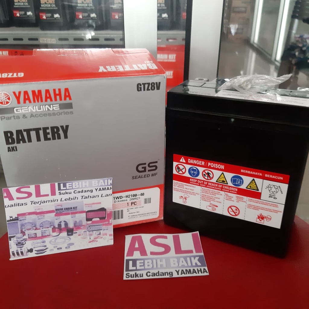 Jual aki accu Xmax R25 dan MT25 Original Yamaha | Shopee Indonesia