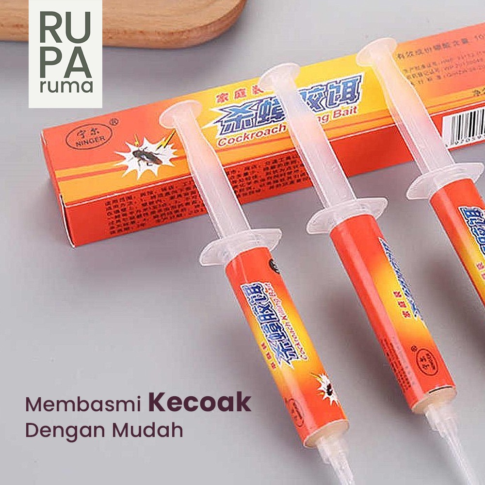 Jual Pembasmi Kecoa Dirumah Suntik Gel Racun Kecoa Ampuh | Shopee Indonesia